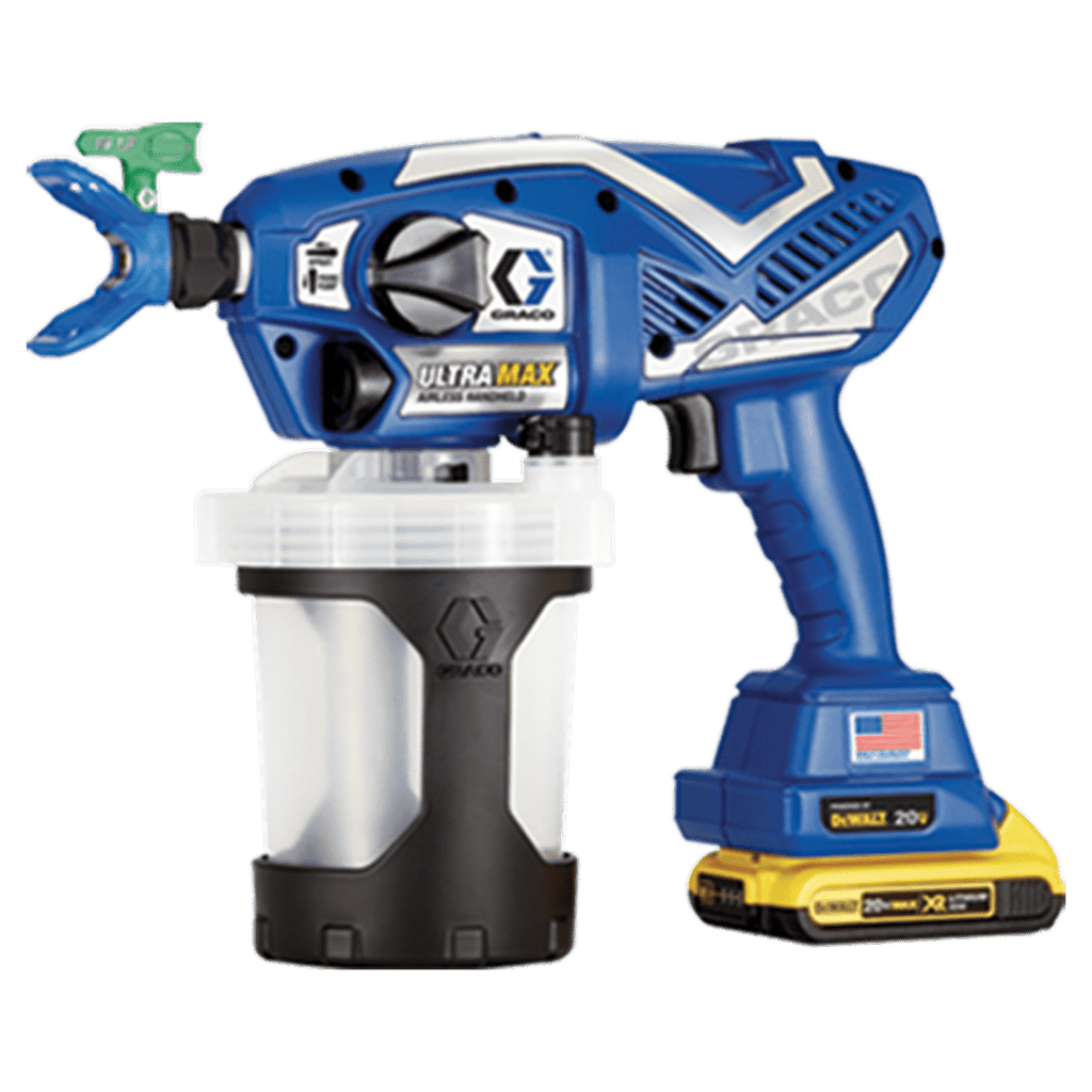 Pistolet Airless portable Graco Ultra Max HH sur batterie - Colorland